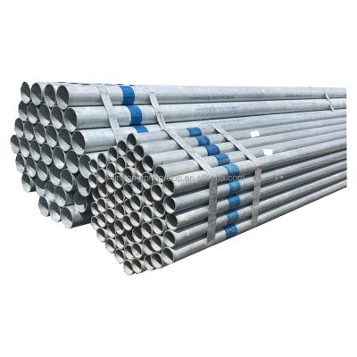 Cina Q195/Q215/Q235/Q345/SS400 2 pollici 3 pollici 4 pollici 5 pollici 6 pollici tubi galvanizzati rotondi di ferro caldo per serra in vendita