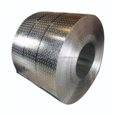 China ASTM Standard Q235 MS Diamond Steel Sheet Mild Carbon Steel Plate A36 HR Checkered Iron Sheet Patterned Coil for sale