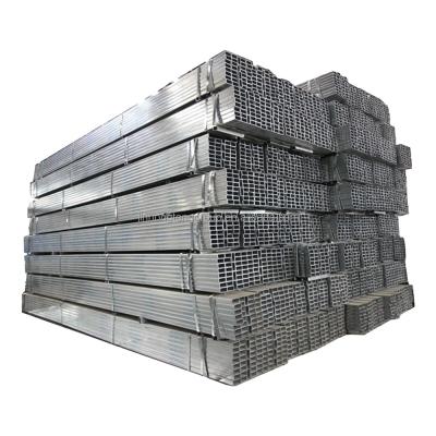 China Non-Alloy Made In Hot Dip Galvanized Square Steel Pipe GI Tube Galvanized Steel GI Square Pipe Per Meter Special Pipe for sale