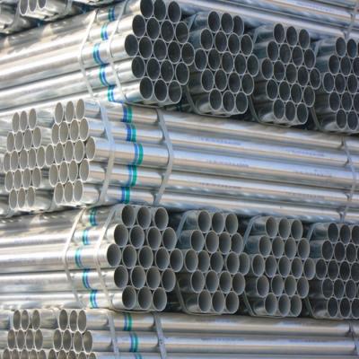 Cina 0.2mm-2.5mm tubo rotondo in acciaio galvanizzato a caldo per la consegna liquido Q195 Q215 Q235 Q345 acciaio al carbonio di grado laminato a caldo in vendita