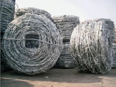 China Galvanized Single Razor Barbed Wire Arame Farpado 500m with 500m Length for sale