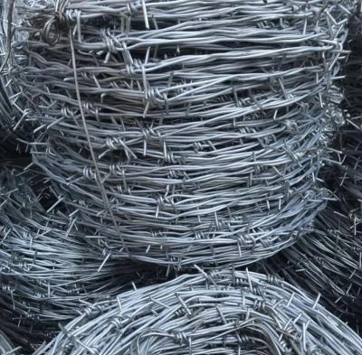 China Galvanized Single Razor Barbed Wire Arame Farpado 500m with 500m Length for sale