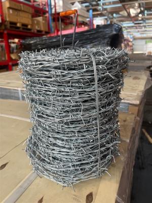 China Galvanized Single Razor Barbed Wire Arame Farpado 500m with 500m Length for sale