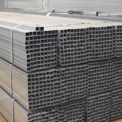 China S275J0H ASTM A36 A53 Shs Square Galvanized Structural Erw Rectangular Steel Pipe 2.5x2.5 for Structural Building Material for sale