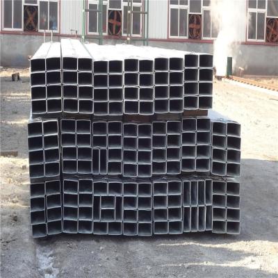 China S275J0H ASTM A36 A53 Shs Square Galvanized Structural Erw Rectangular Steel Pipe 2.5x2.5 for Structural Building Material for sale