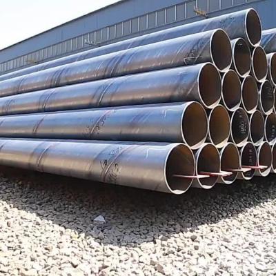 Cina Campione liberamente Q235 tubo di acciaio di grande diametro saldato tubo di acciaio di carbonio rotondo saldato 102 * 5,5 mm spessore della parete 0,5-60 mm in vendita