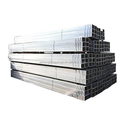 China 12M Length Q235b Galvanized Steel Pipe Tube Carre en Acier Galvanized Square Tube with Materials for sale