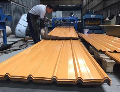 China Prepainted hot Dip Galvanized Building Material CGI Corrugated/wave PPGI Color-coated Galvanized Iron/Steel Roof Sheet/tile for sale