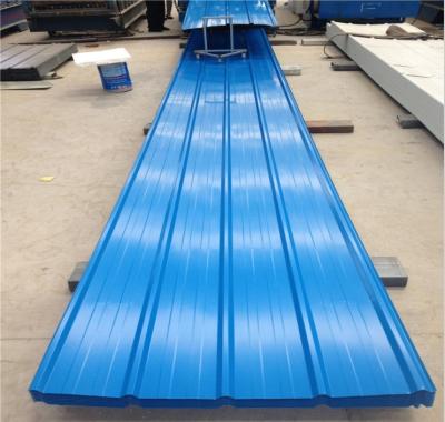 China Prepainted hot Dip Galvanized Building Material CGI Corrugated/wave PPGI Color-coated Galvanized Iron/Steel Roof Sheet/tile for sale