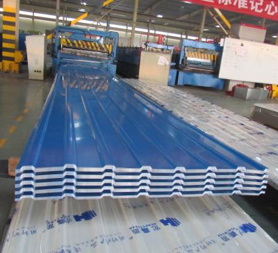 Cina Tolleranza alla decorazione del tetto ±1% Acciaio ondulato DX51D DX52D Lastre di tetto in acciaio galvanizzato Prezzi Lastre di tetto ondulato in vendita
