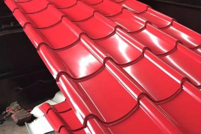 China Metalen dakplaten met golven hardheid Midd Hard ASTM A792 Bouwmateriaal Kleur bekleed met Galvalume PPGI PPGL daktegels Te koop