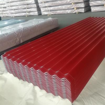China Metalen dakplaten met golven hardheid Midd Hard ASTM A792 Bouwmateriaal Kleur bekleed met Galvalume PPGI PPGL daktegels Te koop