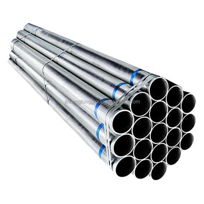 China Invoicing by actual weight Hot dipped galvanized round steel pipe gi pipe pre galvanized steel pipe galvanised tube for sale