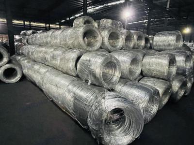 China Op verzoek van de klant Bindingsdraad van gegalvaniseerd staaldraad Zinkbedekt warm gedompeld Gi gegalvaniseerd draadstaaf 16 Gauge Te koop