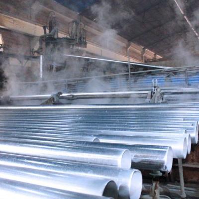 China ERW Technique Gas Pipe ASTM A53 DN100 Iron Steel GI Pipe Galvanized Pipe Welded Round Galvanized Steel Pipe Structural Steel Tube Scaffold for sale