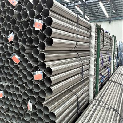 Cina 316L saldatura di alta resistenza di colore oro tubo in acciaio inossidabile 304 SS accessori tubo in acciaio inossidabile finitura spazzolato tubo in vendita