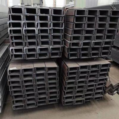 China Galvanized Channel Beam U Beam Q235B SS400 Q345B Carbon Steel Channel Beam Not Perforated for Commercial Buildings for sale