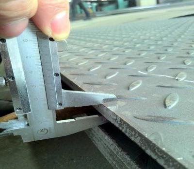 China Warmgewalste 8 mm zachte stalen controleplaatplatform gegalvaniseerd stalen vloerplatform controleplaat voor industriële platforms Te koop