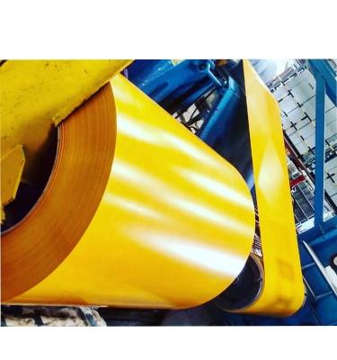 China Aanpasbare lengte zachte kleur coating gegalvaniseerde stalen spoel Ral9009 PPGI/PPGL geschilderde zachte gratis monster Te koop