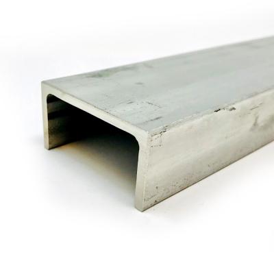 China 202 304 316 Stainless Steel U and C Channel Steel Profiles Equal Channel for BA/2B/NO.1/NO.3/NO.4/8K/HL/2D/1D for sale