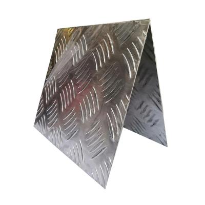 China High Quality Hot Rolled Aluminum Checkered Sheet 2A12 2014 2024 Aluminum Embossed Checker Sheet Plate for sale