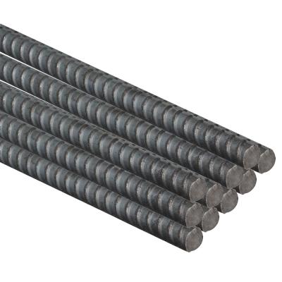 China Hot-rolled HRB400 deformed steel rebar, factory-manufactured, available in 12mm and 16mm sizes for construction reinforcement. for sale