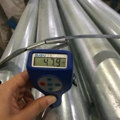 China Tubos de aço Gi aço leve galvanizado quadrado carbono A36 S235 S275 S355 Q195 25 mm aço Gi tubo redondo preço à venda