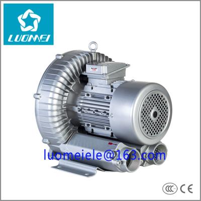 China 5500W 620m3/h Silver Aluminum Bottle Drying Industrial Electric Air Knife Blower for sale