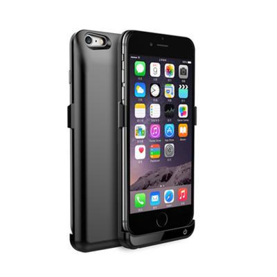 Китай Классицистические черные кожух батареи телефона Iphone 6 добавочный с 5800 mAh держит полную мощь продается