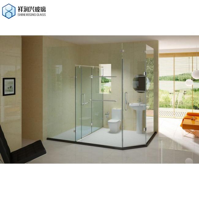 Modern Design Luxury High Quality Bathroom Full Frame Shaft Hidden Diamond Shower Room Corner Shower Enclosure