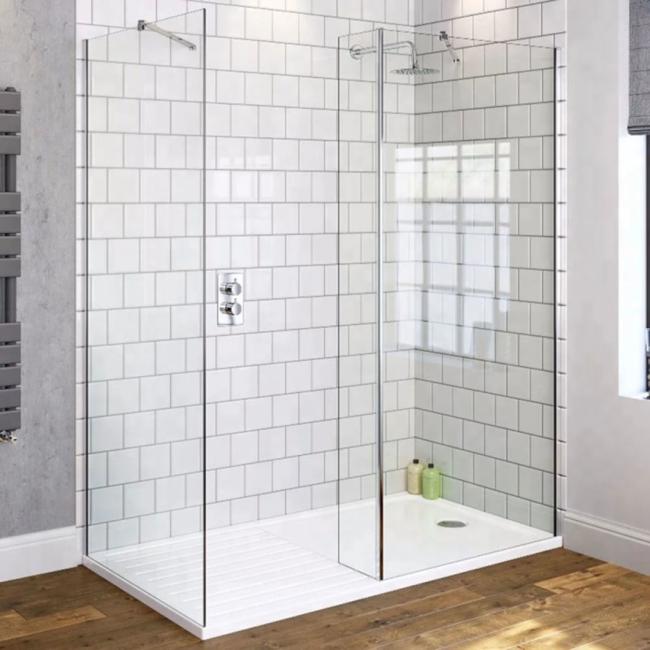 Modern Design Luxury High Quality Bathroom Full Frame Shaft Hidden Diamond Shower Room Corner Shower Enclosure