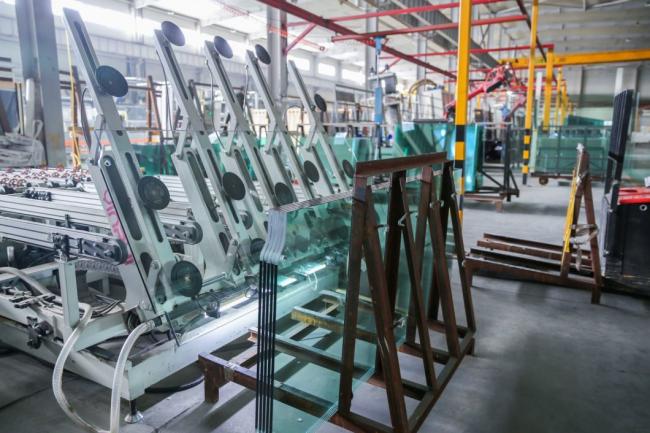 12mm 15mm Printing Tempered Glass for Door and Partition