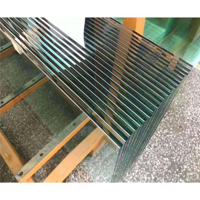 China Factory Professional Building Glass Clear Curved Tempered Glass