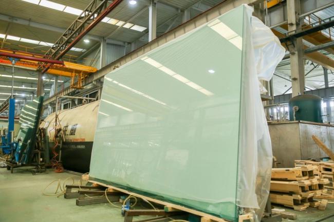 Clear Tempered Laminated Glass with Polished Edge