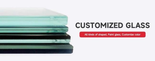 High Transparent Float Glass 6mm Double Layer Tempered Laminated Glass