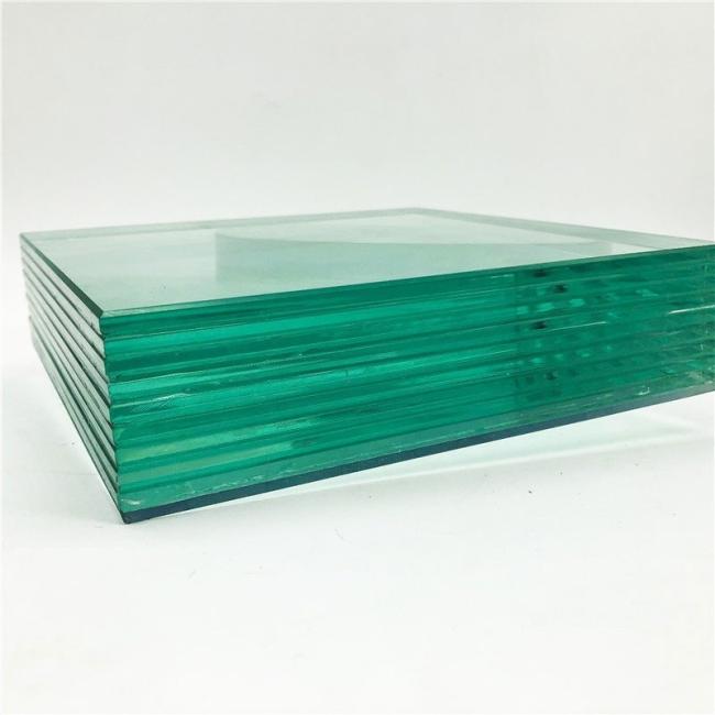 Customized Size 6mm 8mm Floor Building Double Toughened Tempered Laminated Glass Panels Supplier