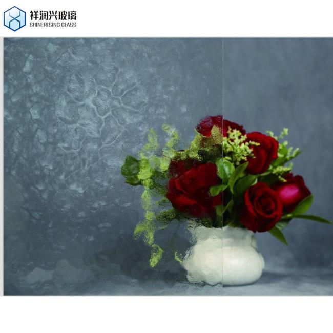 Ultra Clear Pattern Glass Rolled Glass Panel for Partition Door Window Pattern Glass for Solar Panel