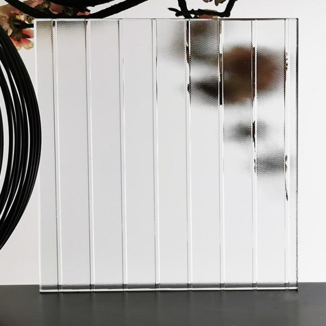 Extra/Clear Moru/Tinted Moru /Mistelite/Flutelite/Millenium Patterned Glass Home Decoration