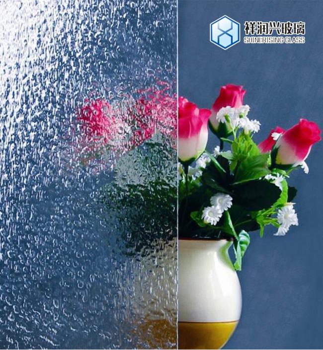 Clear Color Pattern/Paint Decorative Glass for Door, Window, and Room Divider Pattern Glass