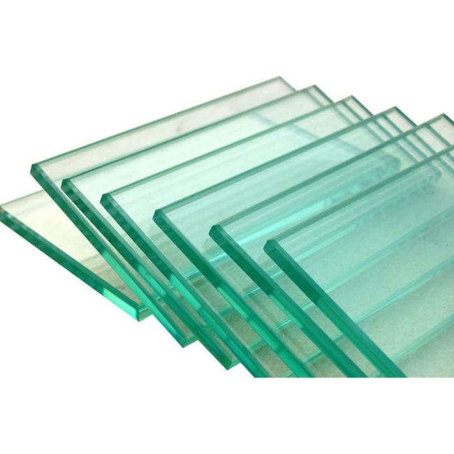 Flat Toughened Glass 8mm 10mm 12mm 15mm 19mm Tempered Safety Glass for Building Window Door Railing Roof Partition