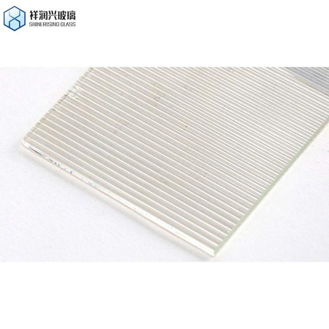 High Quality Safety Pattern Acid Etched Frosted Color Glass for Decoration Factory Price