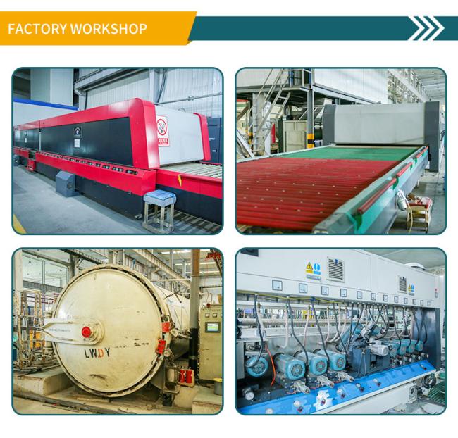 Printing/Color Figured/Pattern Anti-Frost/ UV Insulating Glass for Ceiling with Igcc Certified