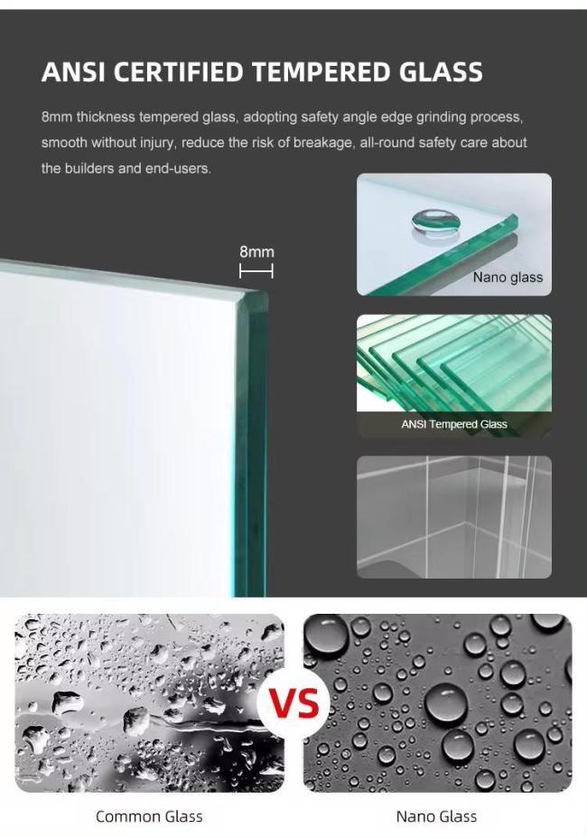 Glass Factory Low-E Window Glass Panels 12mm Tempered Double Glazing Igu