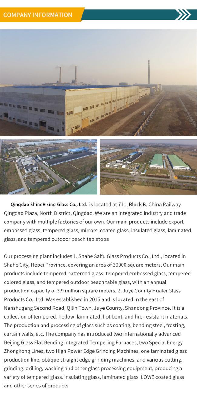 3.2mm/4mm Clear/ Low Iron/ Pattern Tempered Solar Glass for Solar Collectors/ Solar Panels