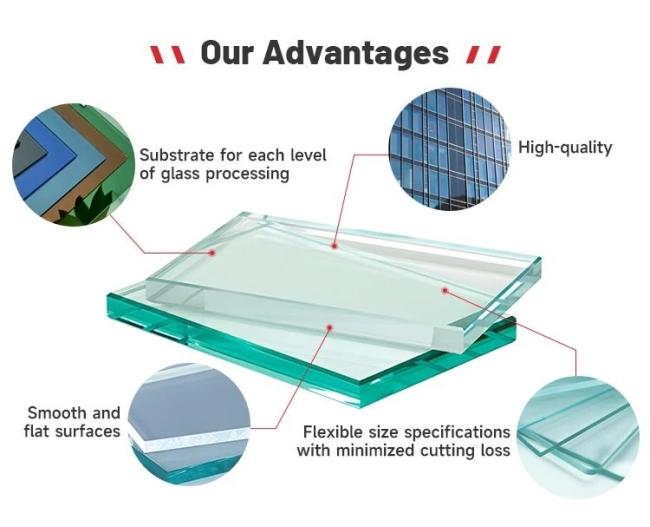 3.2mm/4mm Clear/ Low Iron/ Pattern Tempered Solar Glass for Solar Collectors/ Solar Panels
