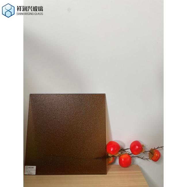 4mm Bronze Diamond Pattern Glass, Clear Diamond Pattern Glass