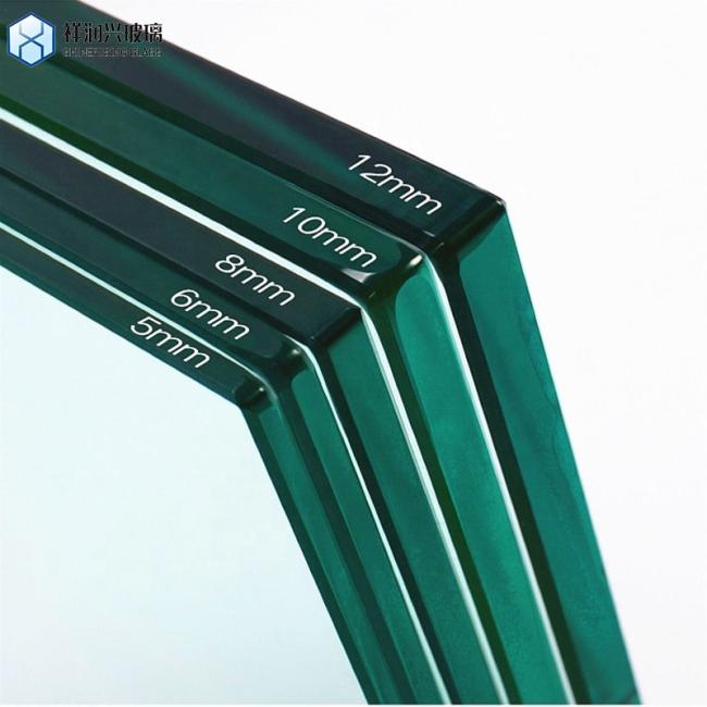 3-19mm Clear Tempered Glass for Room Roof and Wholesale with