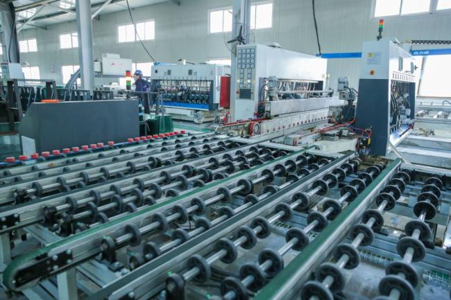 Factory Wholesale Price Bronze Pattern Glass Panel