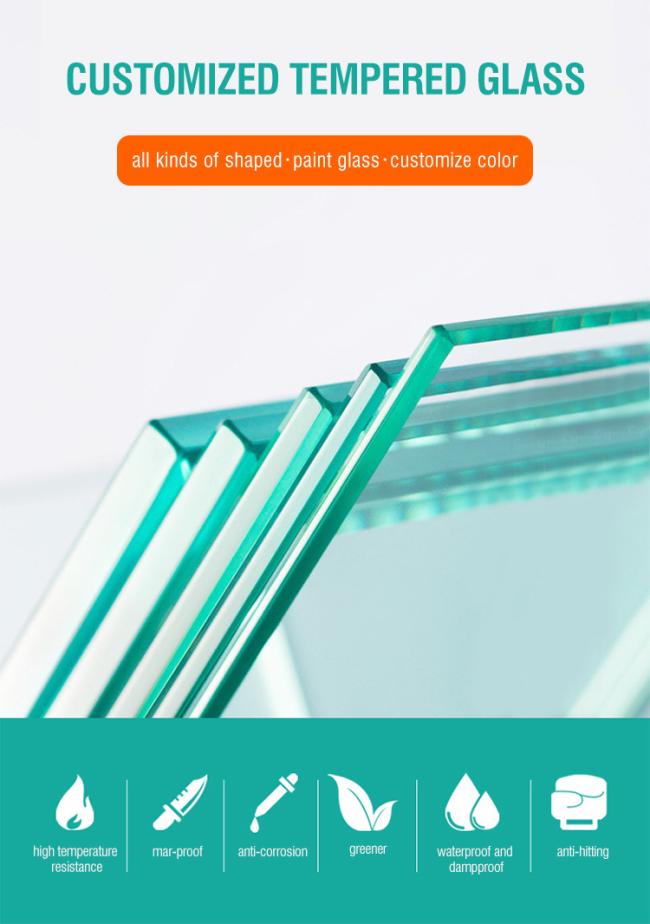 Tempered Insulated Glass Panels Price for Building Skylight Roof