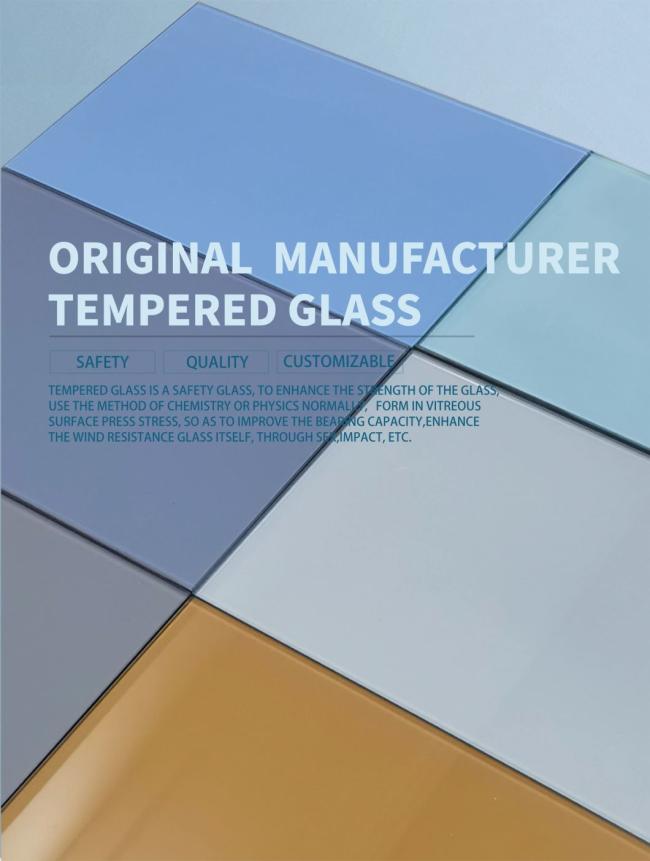 12mm Transparent Balustrade Tempered Glass Panel